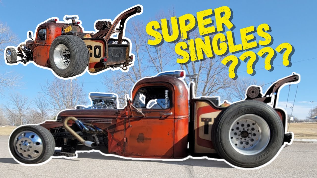Rat Rod on Super Singles - YouTube