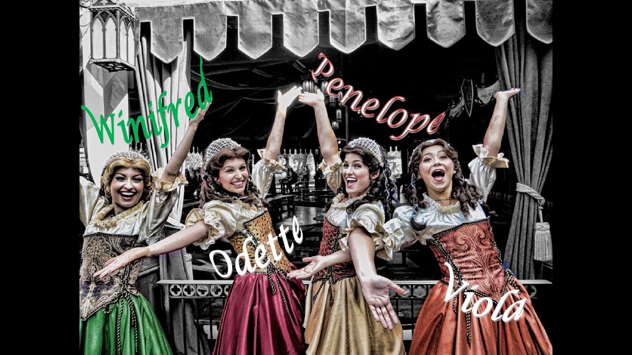Odette, Penelope, Viola & Winifred 6-1-15 - YouTube