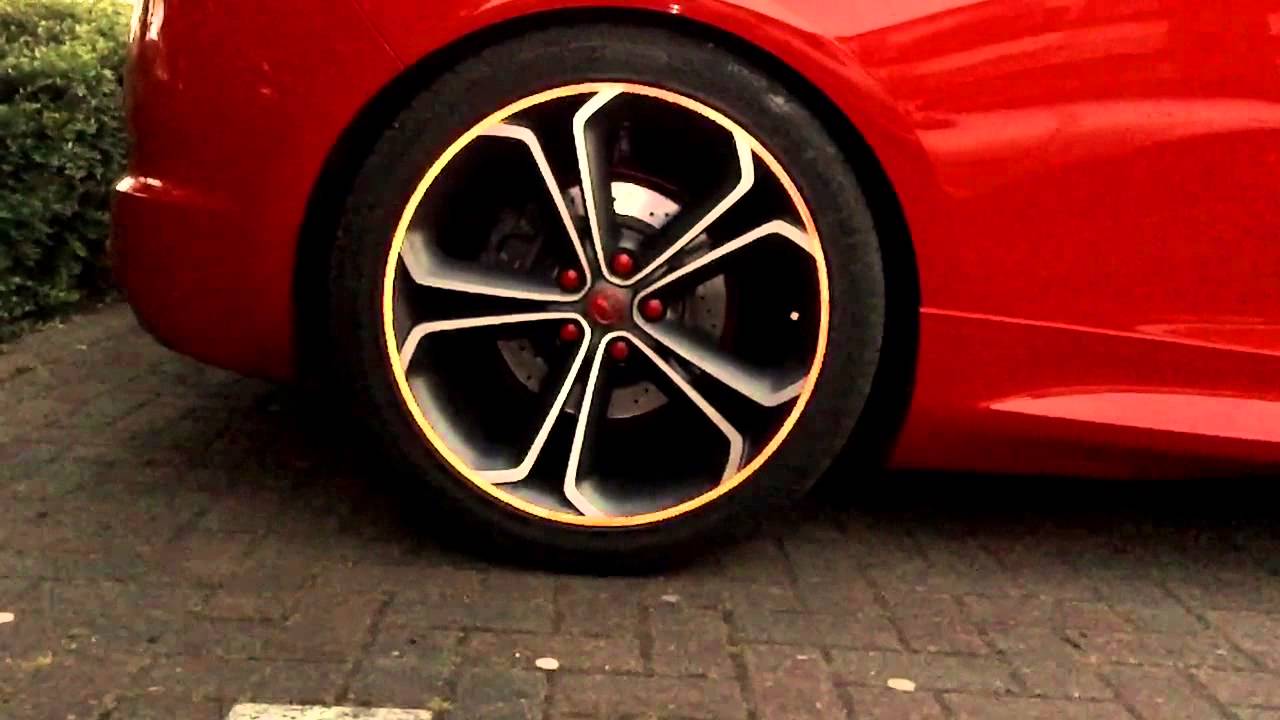 Light up wheel rims :D - YouTube