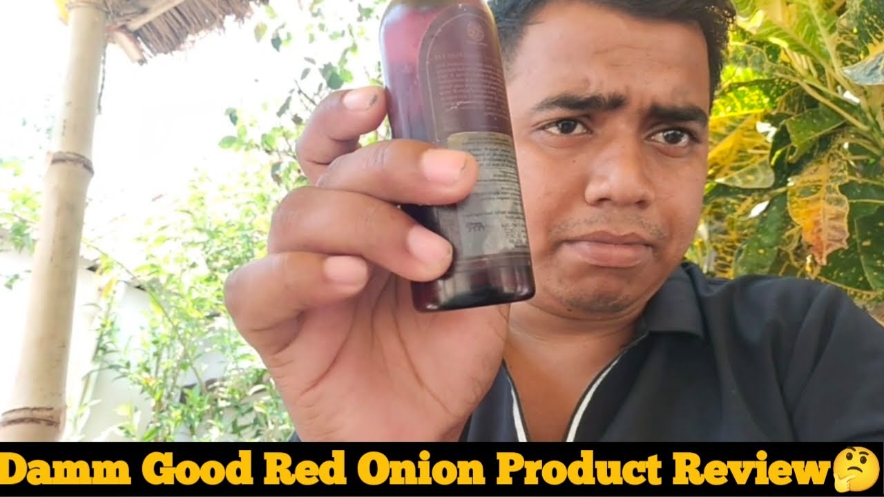 Damm Good Red Onion Hair Oil & Shampoo Review⚡⚡Damm Good Product ...