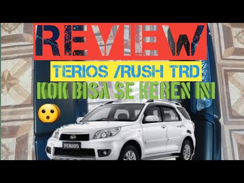 Unboxing spoiler TERIOS/RUSH model TRD - YouTube