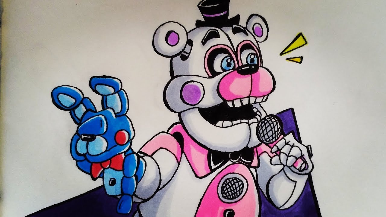 Freddy plz stop yelling. (speed draw) - YouTube