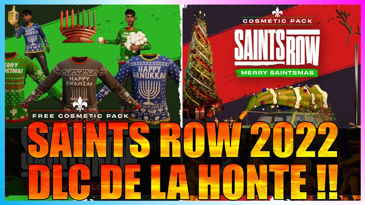 Saints Row sort un DLC de Noel qui fait rager les détenteurs de l ...