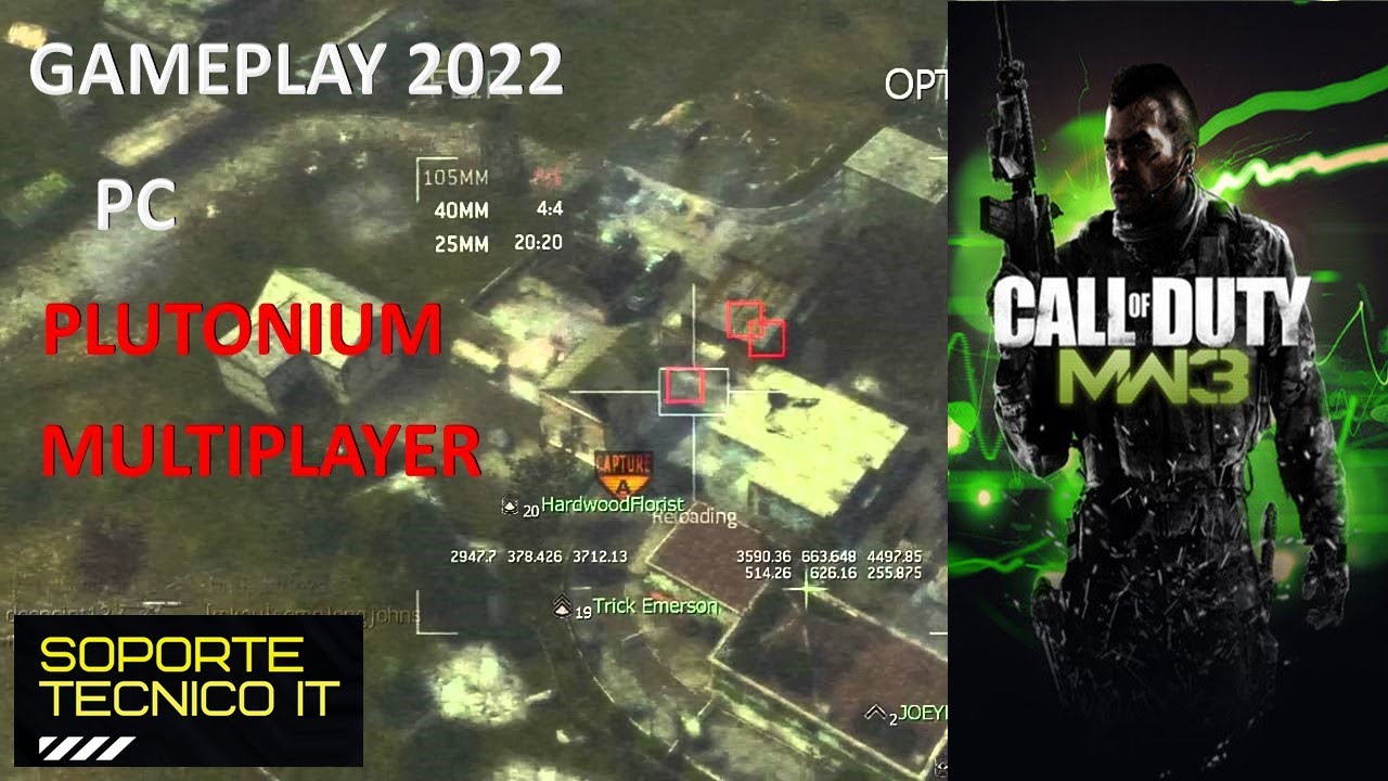 GAMEPLAY - MW3 - 2022 - PLUTONIUM - YouTube
