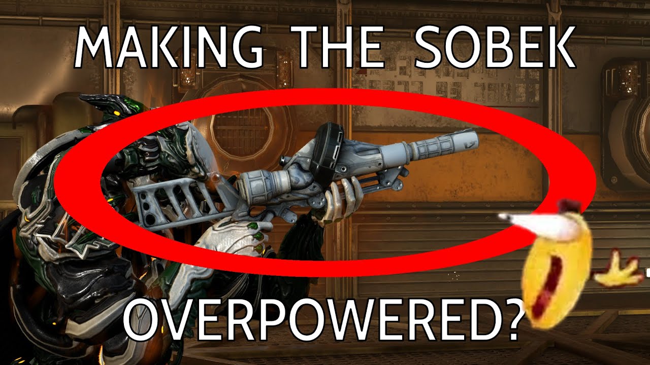 Warframe | Making the Sobek Overpowered - YouTube
