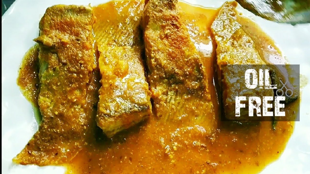 Knife fish curry / Chital fish curry / Bangali Chital machher jhal ...