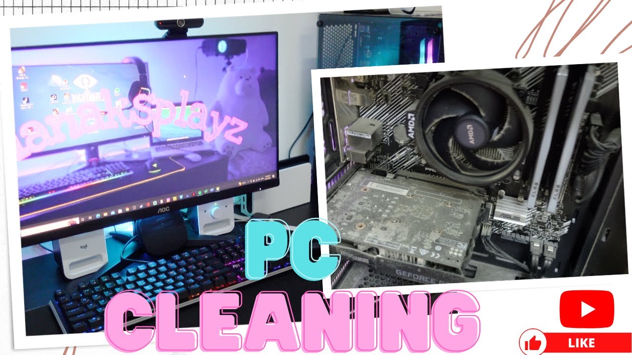 Clean with me - cleaning my PC after more than a year - Sept. 23, 2022 ...