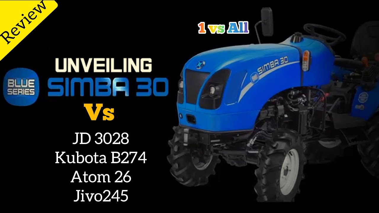 Simba 30 New Holland Mini Tractor Review - YouTube