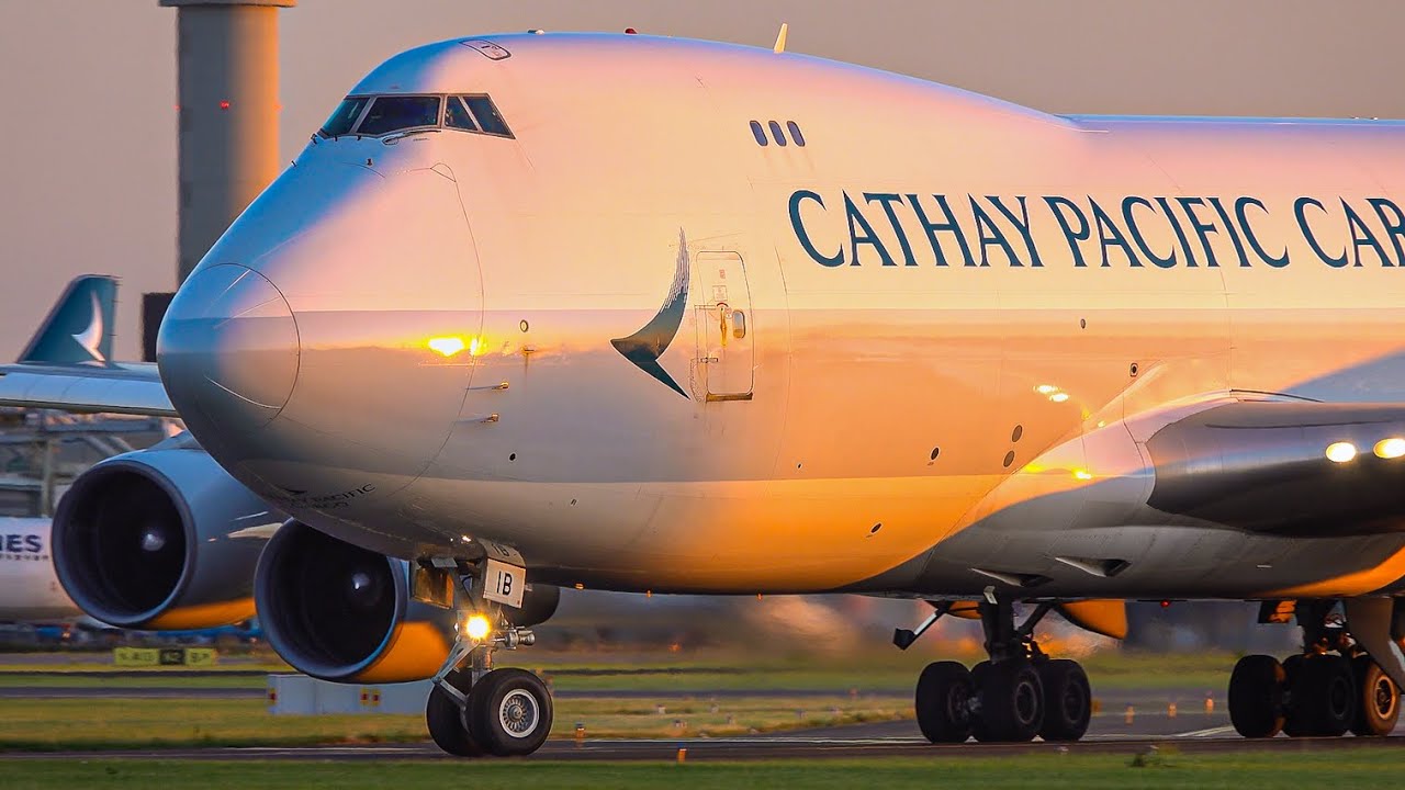 1 HOUR of PURE Boeing 747 POWER | 57 Incredible Queen of the Skies ...