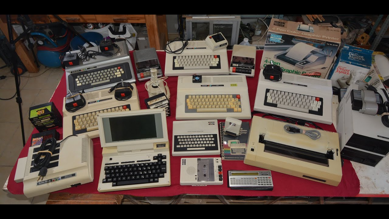 Tandy Radio Shack Color Computer en Colombia - YouTube
