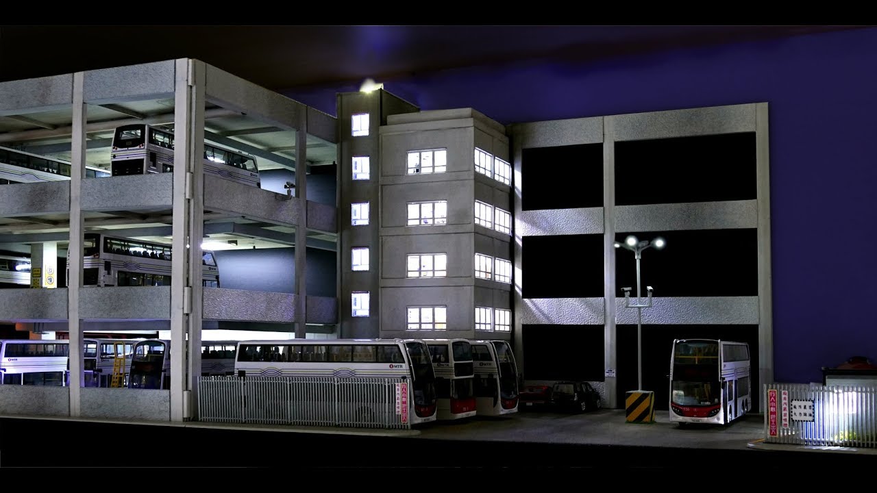 Building Displays For My Hong Kong Model Buses - YouTube