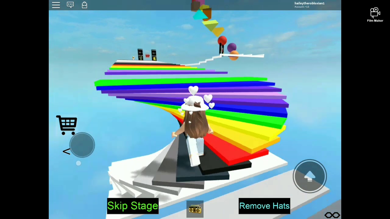 Trying to finish the easy obby complete fail! - YouTube