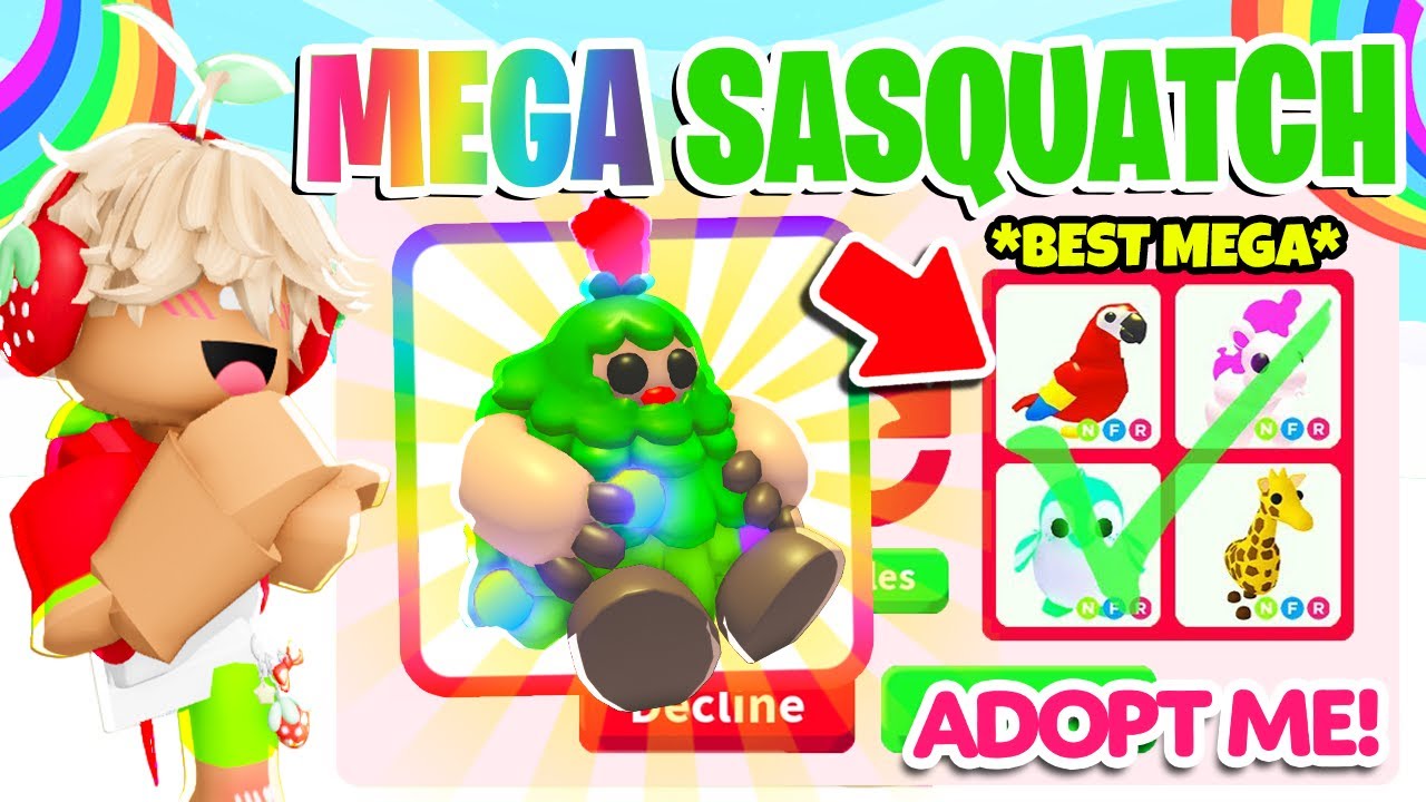 SHOCKING OFFERS Trading the MEGA TREE SASQUATCH | Roblox Adopt Me 2025 ...