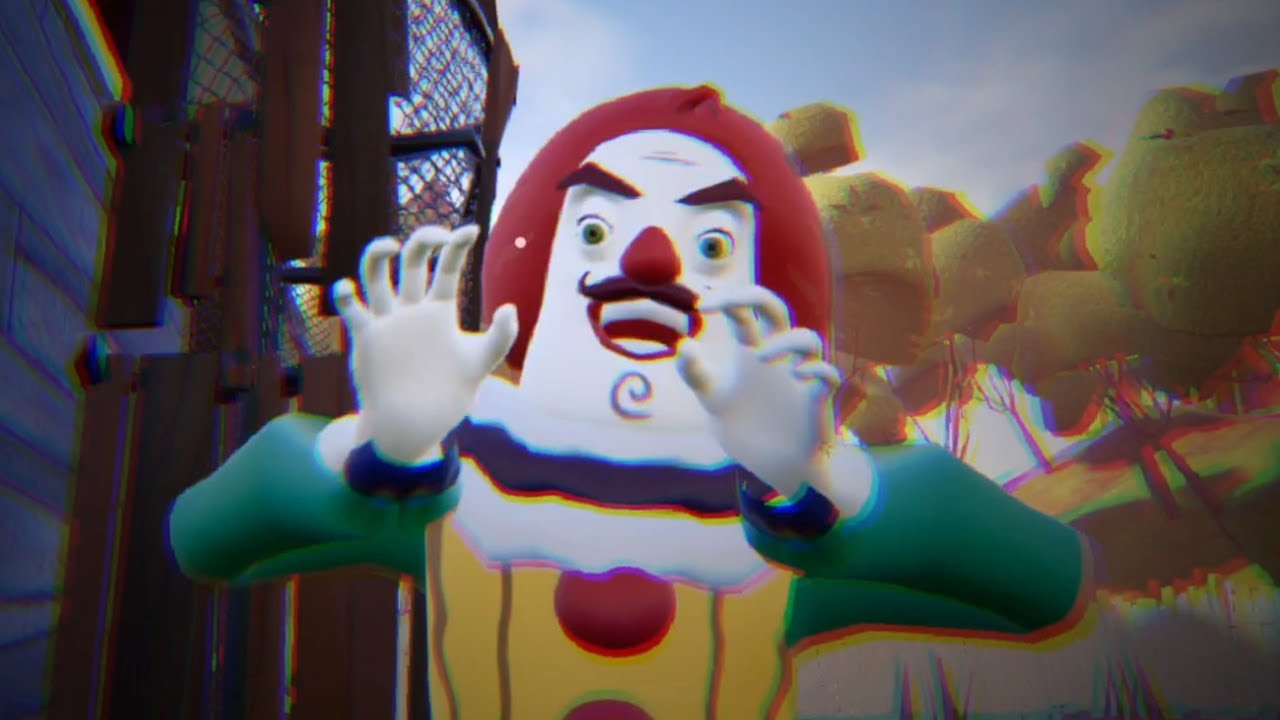 WATCHING MY CLOWN NEIGHBOR WORKOUT GONE WRONG - Hello Neighbor Mod ...