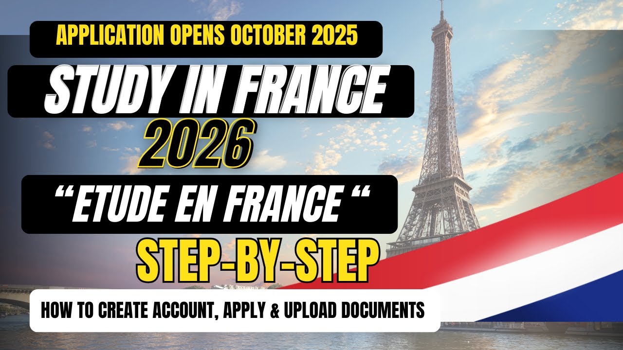 Study in France 2026: Complete Études en France Application Guide - YouTube