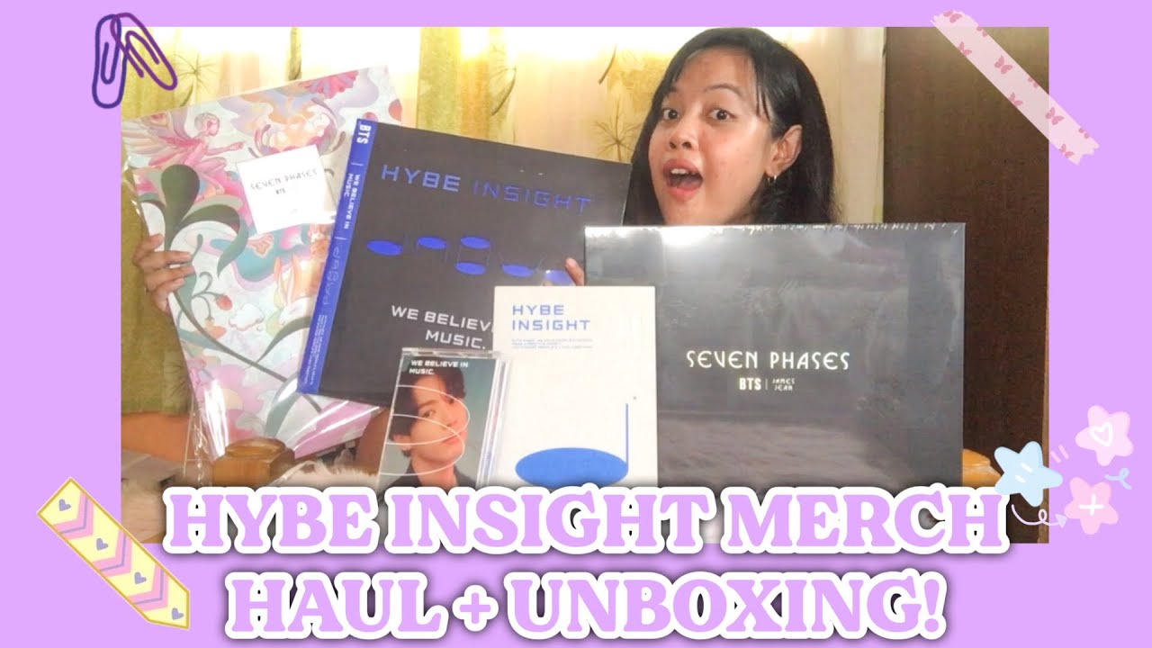 BTS HYBE INSIGHT MERCH HAUL & UNBOXING PHILIPPINES! Hybe BTS Photocards ...
