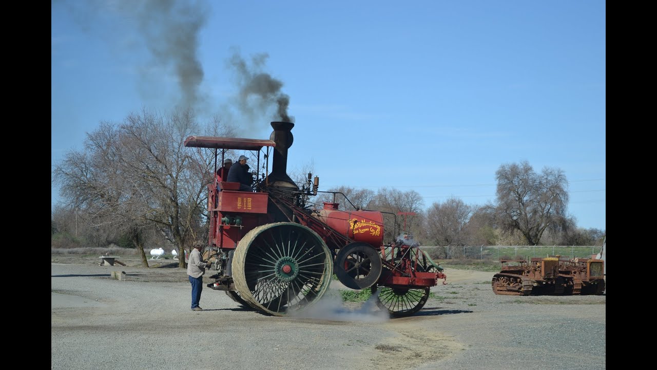 Best and Case Steam Tractors on the Farm - YouTube