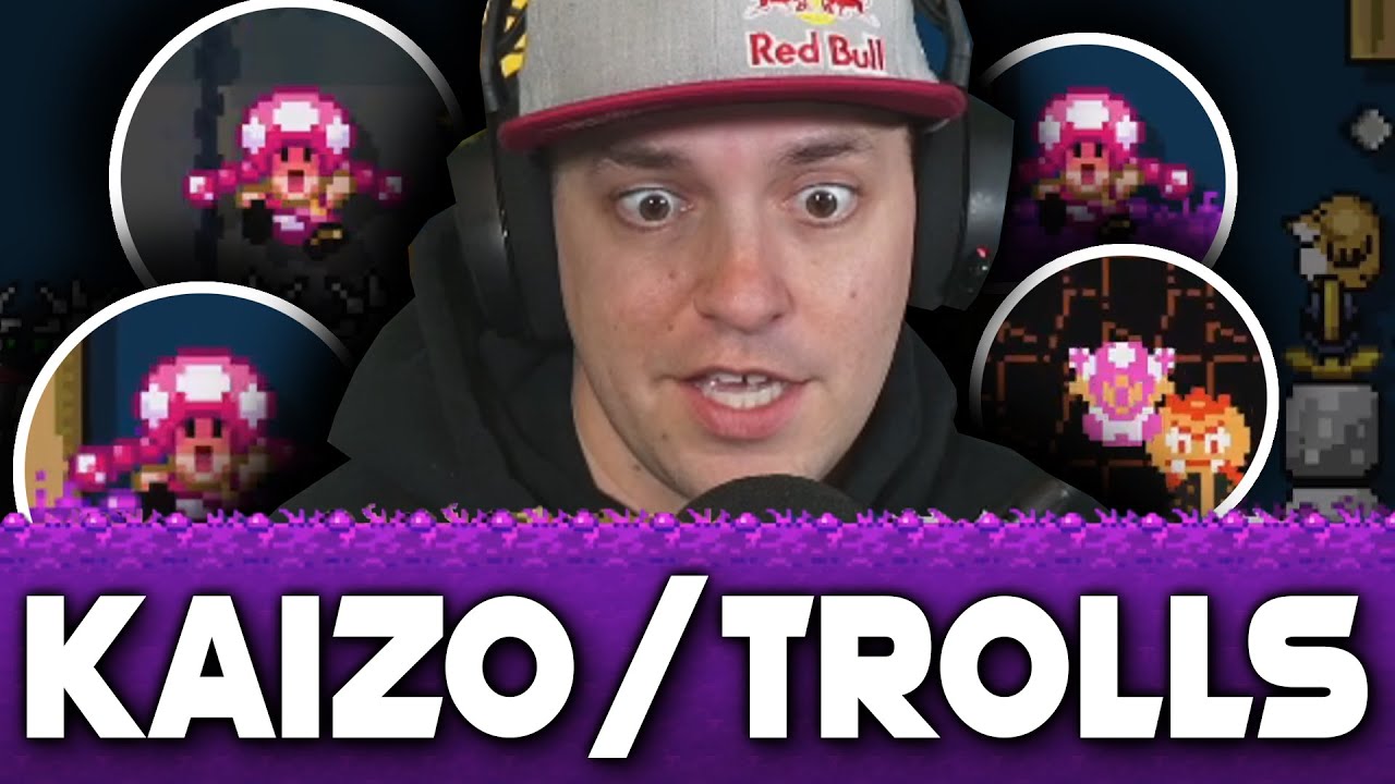 This video is for Kaizo fans... and Trolls | Super Mario Maker 2 Hard ...