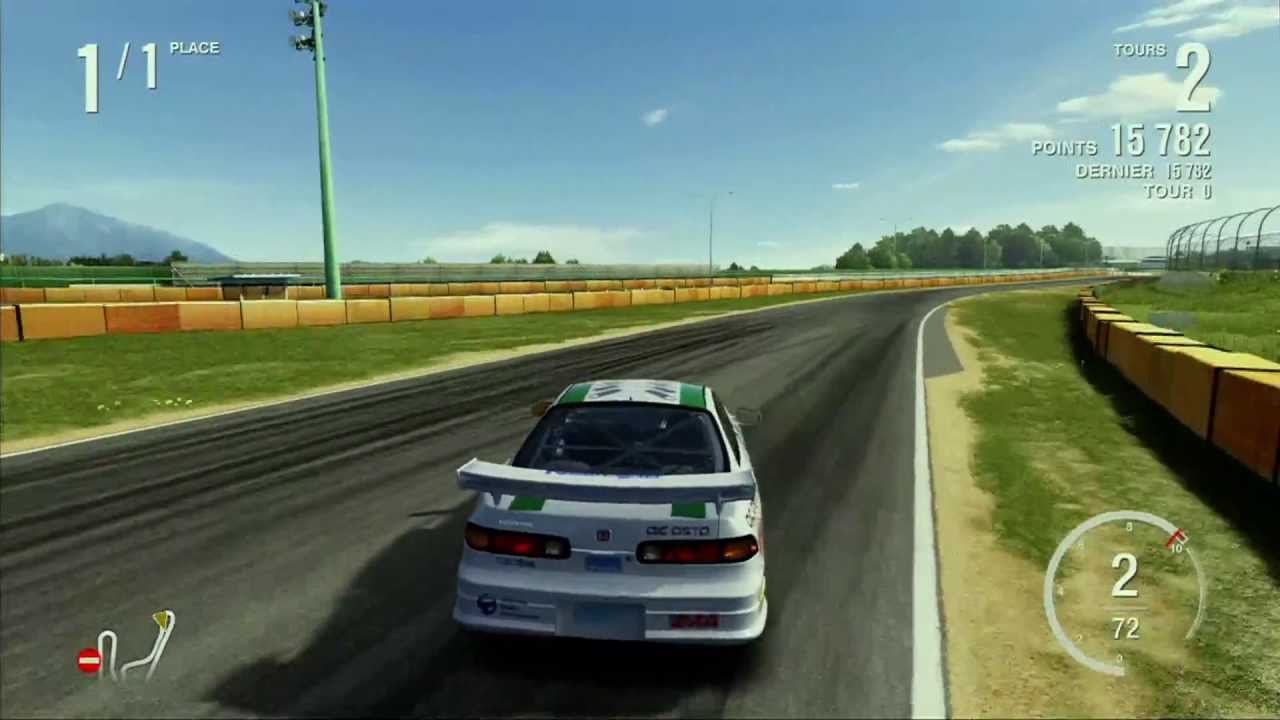 [TEST] Honda INTEGRA TYPE-R -Drift - YouTube