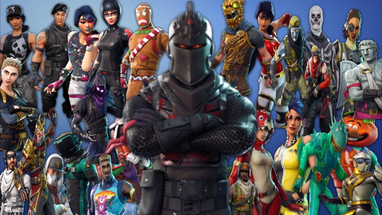 Fortnite - Every Single Skin In The Game - YouTube