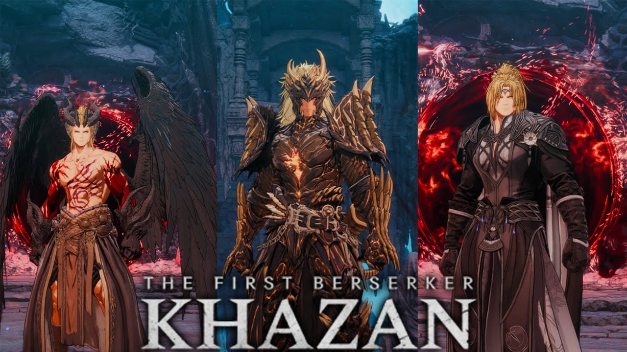 The First Berserker: Khazan All Armor Sets Scroll Location - YouTube