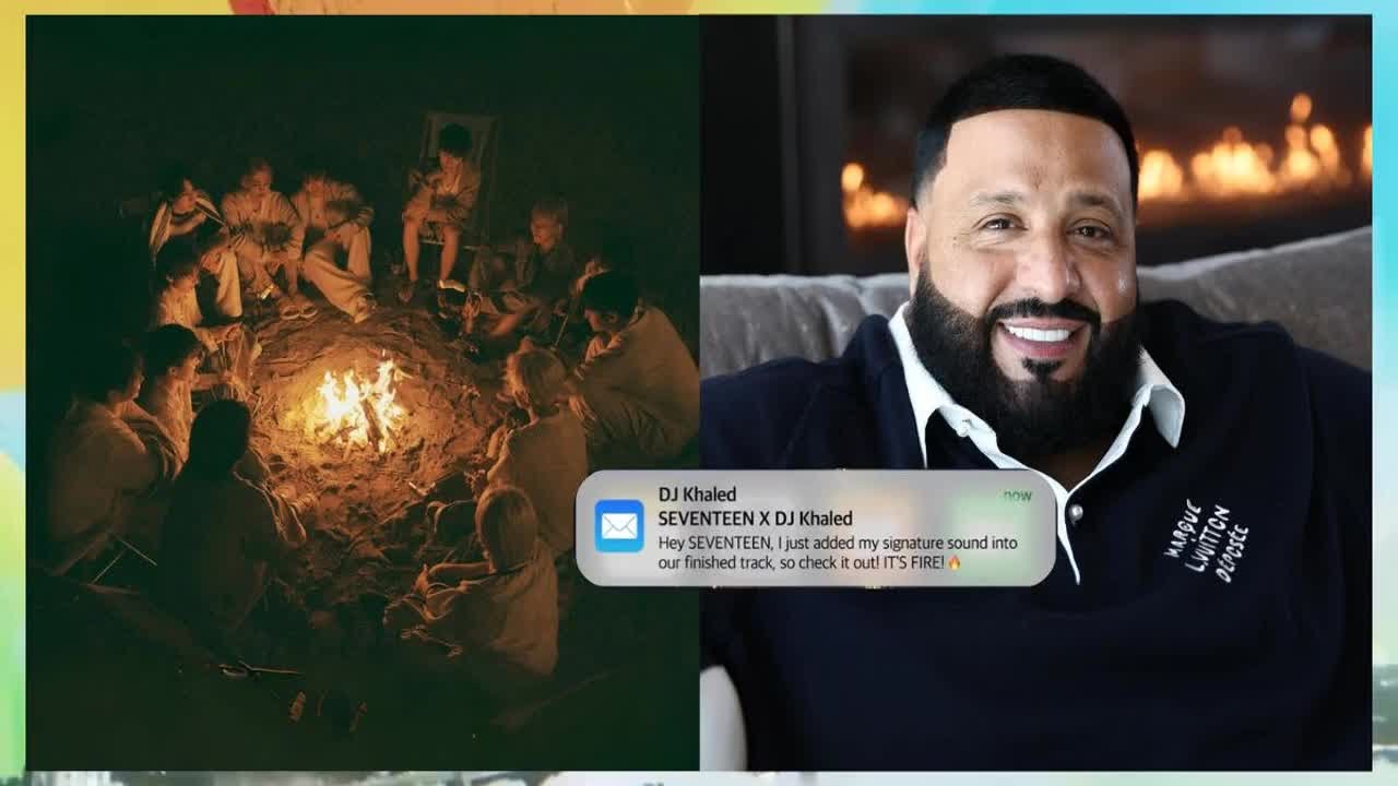 SEVENTEEN Drops Sneak Peek of Fiery Collab With DJ Khaled - YouTube