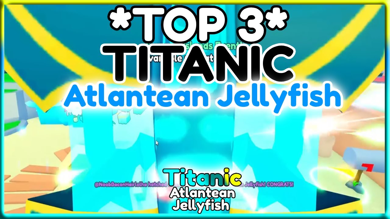 *TOP 3* YOUTUBERS HATCHING *TITANIC* Atlantean Jellyfish On Camera ...