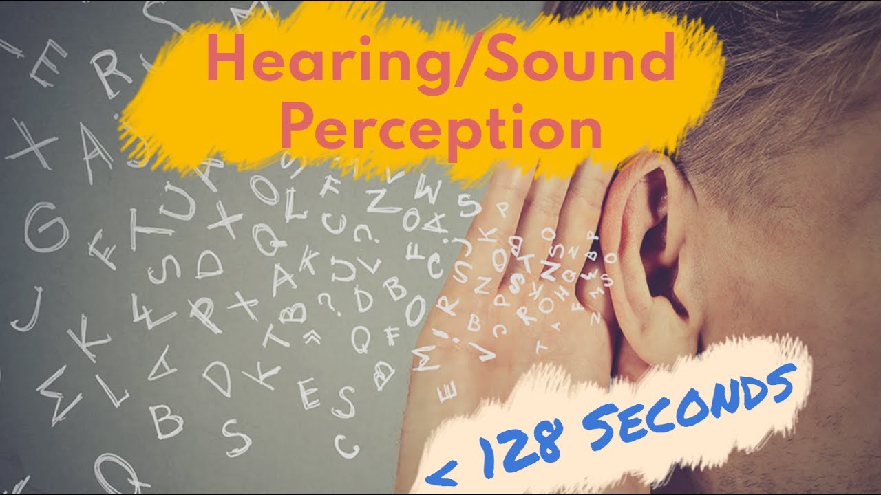 Hearing/Sound Perception Explained In Under 128 Seconds - YouTube