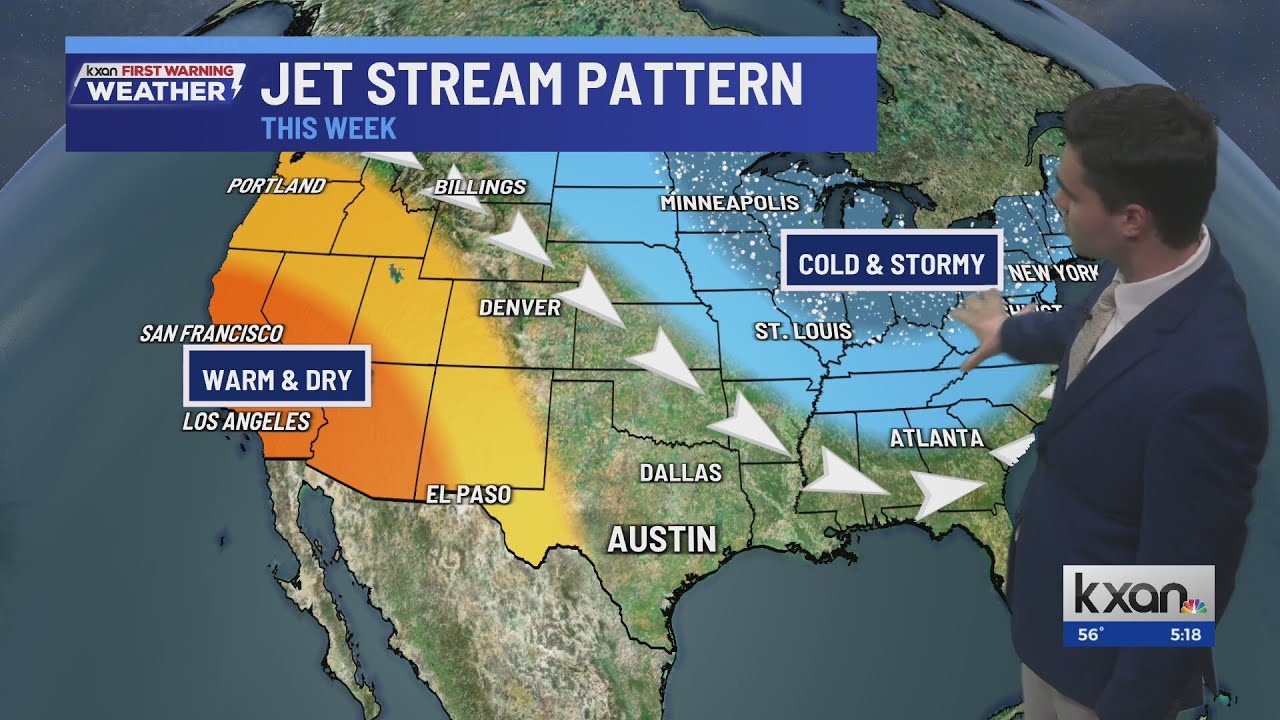 Massive temp swings, no rain in sight | KXAN Weather Forecast (Dec. 7 ...