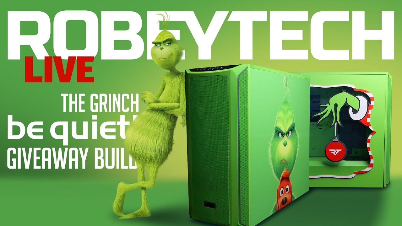 $1800 Grinch Stole Christmas Build (Ryzen 7 7800x3D / Radeon RX 7800 XT ...