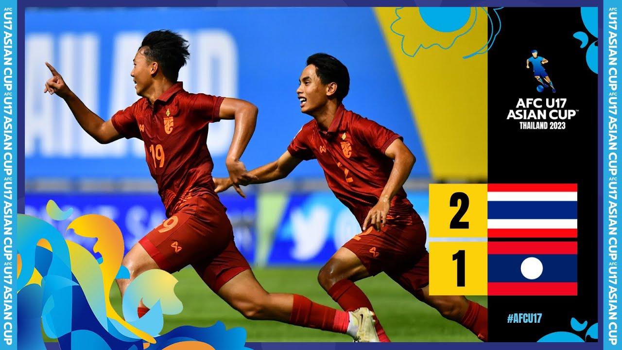 #AFCU17 - Full Match - Group A | Thailand vs Laos - YouTube