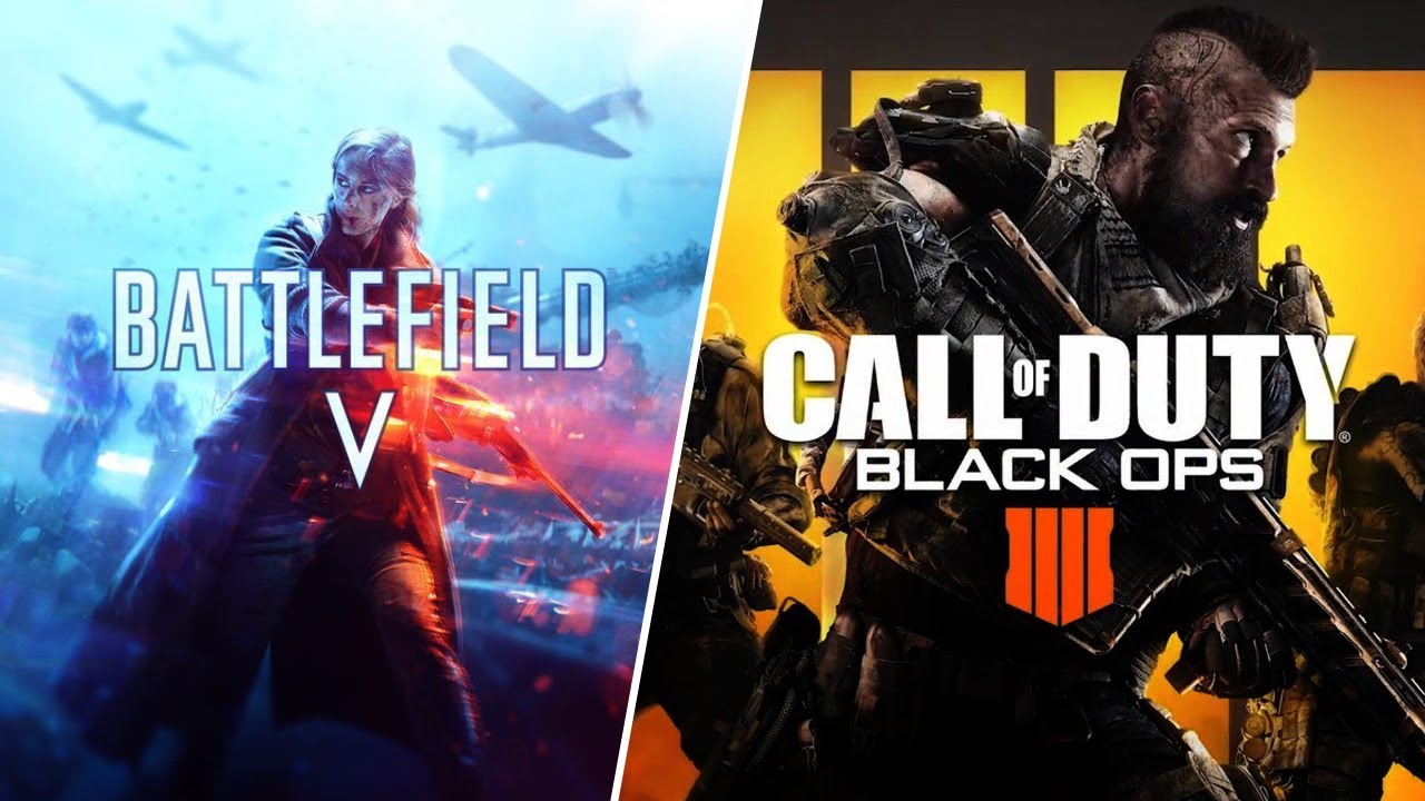 Battlefield V vs Call of Duty: Black Ops 4 Multiplayer Trailer - YouTube