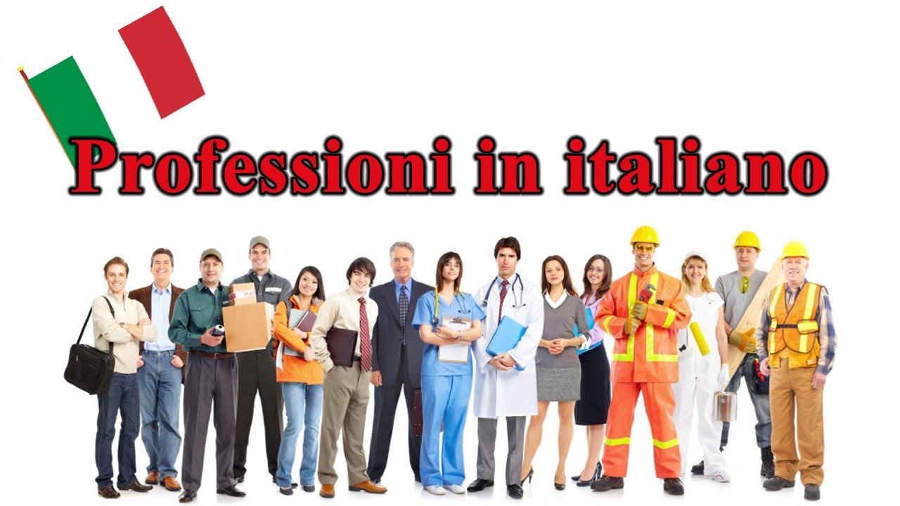 Professioni in italiano - YouTube