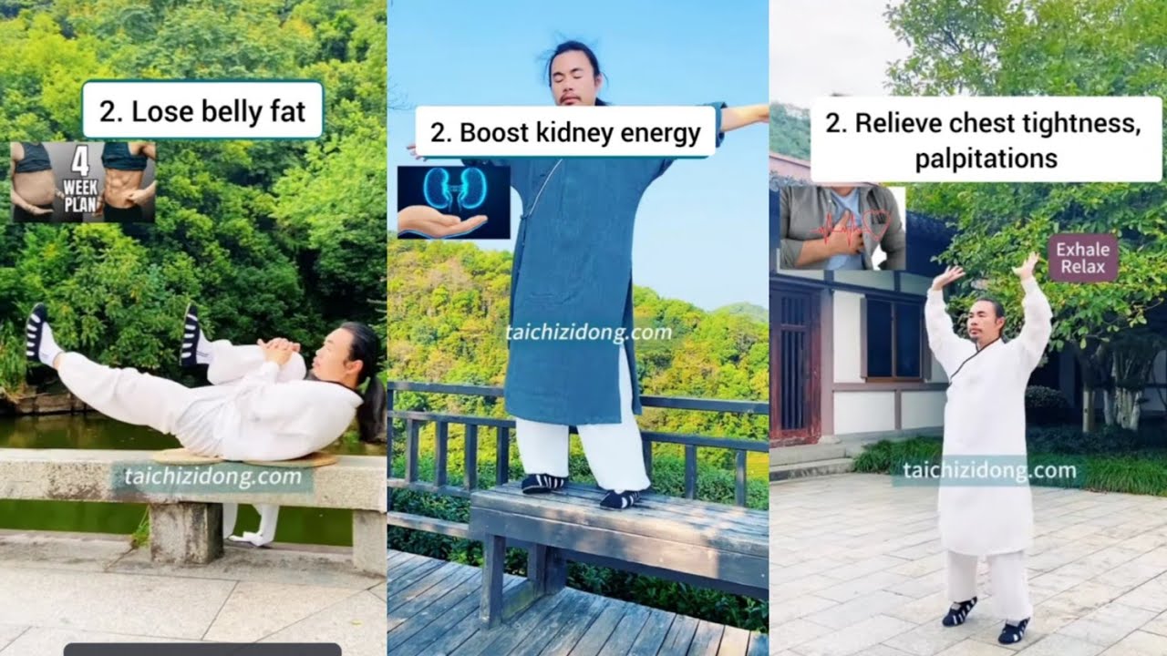 Lose belly fat || boost kidney energy | relieve chest tightness ...