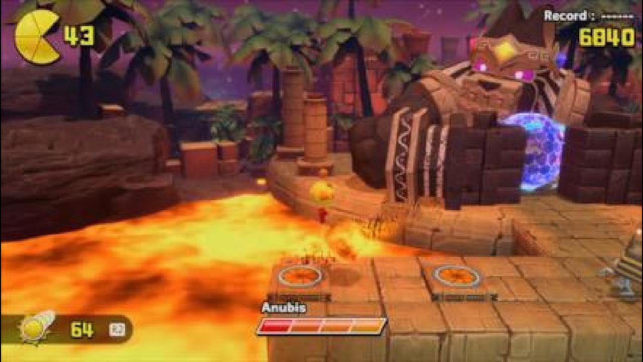 Pac-Man World Re-Pac PS5 trophée Attaque de Pac-billes ! & Magma à gogo ...
