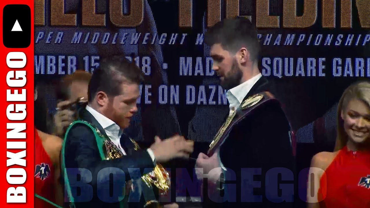 FACE OFF: Canelo Alvarez vs. Rocky Fielding - YouTube