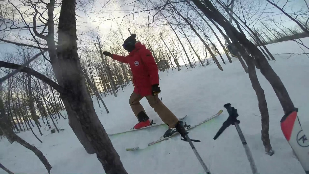 how to blow your knee skiing - YouTube
