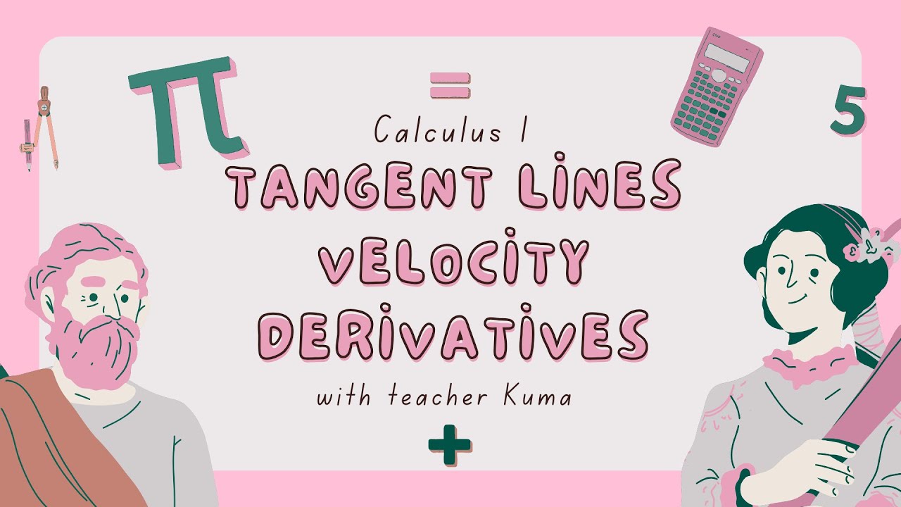 Tangent lines,Velocity,Introduction to derivatives - YouTube