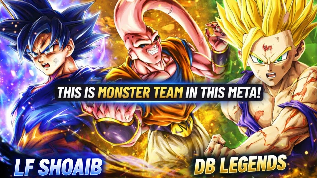 NO ONE CAN STOP THIS MONSTER TEAM 😈 | DB Legends Meta | LF_SHOAIB - YouTube