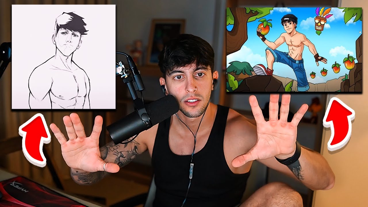 Robleis sobre su nuevo LOGO y posible Merch oficial - YouTube