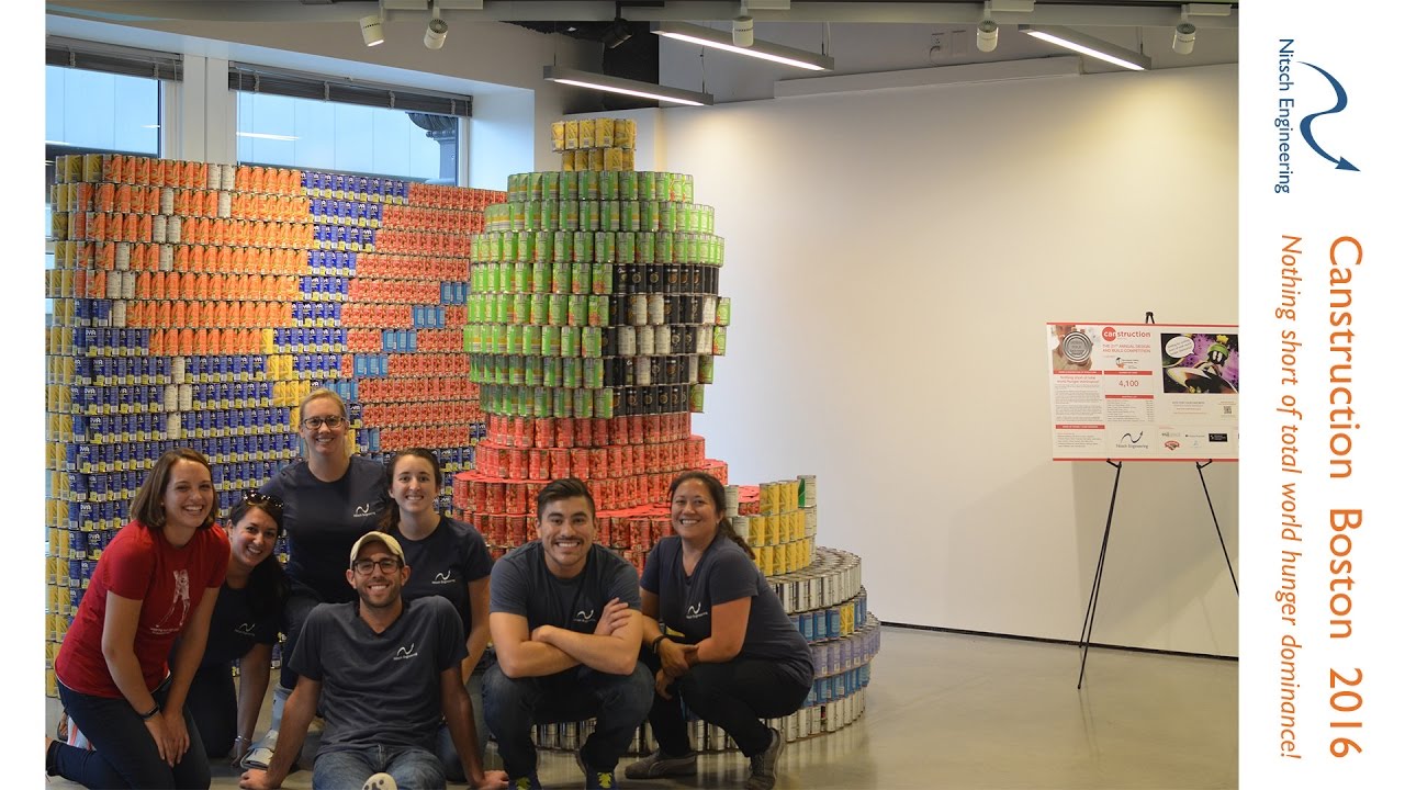 Canstruction Boston 2016: Nothing Short of Total World Hunger Dominance ...