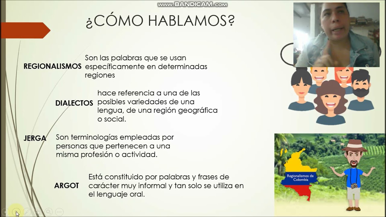 Ejemplos De Regionalismos Colombianos Y De Donde Son