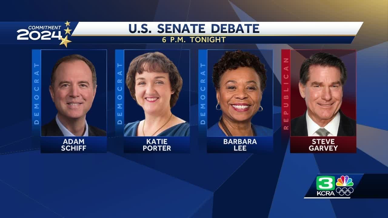 KCRA 3 to air US Senate debate on Tuesday - YouTube