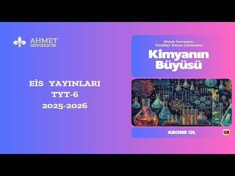 EİS YAYINLARI TYT-6 2025-2026 EĞİTİM - ÖĞRETİM YILI SORU ÇÖZÜMÜ