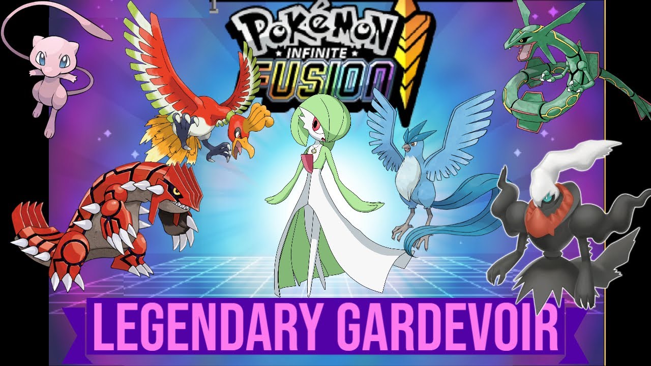 All Legendary and Gardevoir Pokemon Fusions! - YouTube