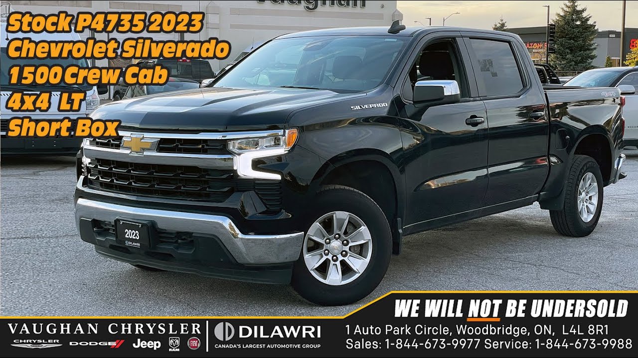 2023 Chevrolet Silverado 1500 Crew Cab 4x4 LT Short Box at Vaughan ...