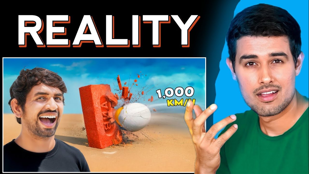 World's Most Powerful Egg 🥚 1000Km/h. MR. INDIAN HACKER ।।Dhruv Rathee ...