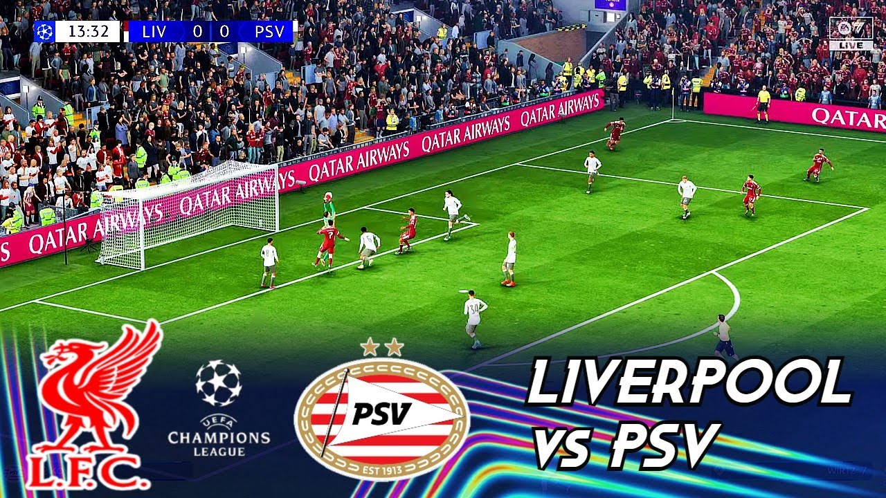 Liverpool vs PSV | UEFA Champions League 25/26 | Epic Matchday | FC 26 ...
