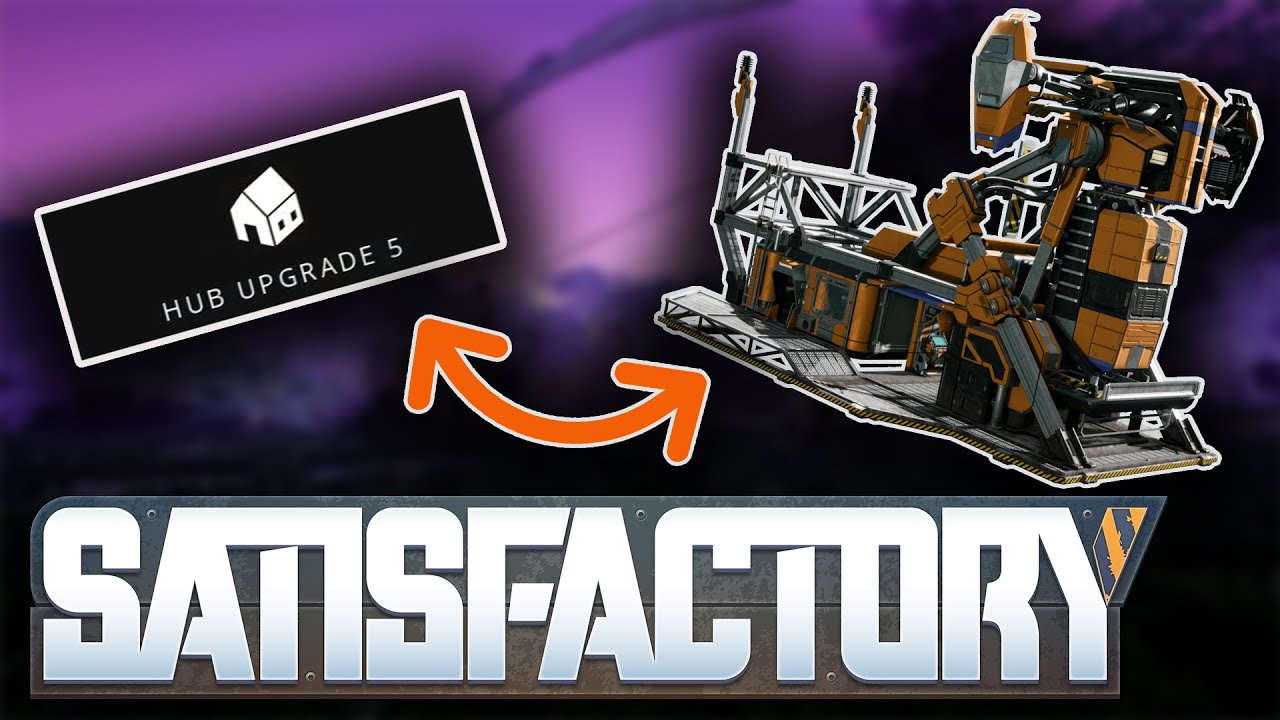 COMPLETING TIER 1 - 5 OF THE HUB! - SATISFACTORY - EPISODE 1 - YouTube