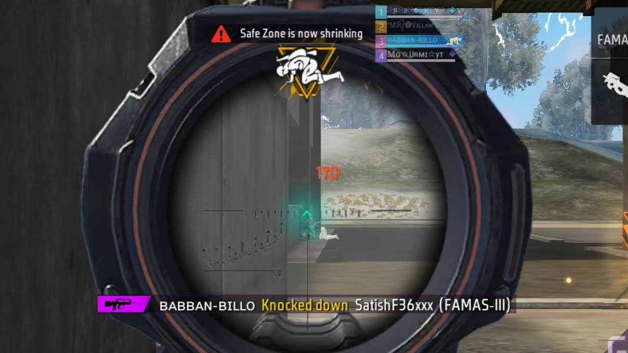 FF Highlights 💪 FAMAS+P90🔥 90% HeadShot Rate😈 | BR Rank Full Gameplay🗿 ...